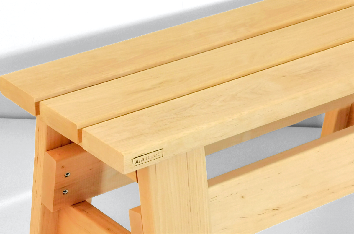 Puidust pink LSP1100kp 1100x300x400, saunapink - A&A Wood