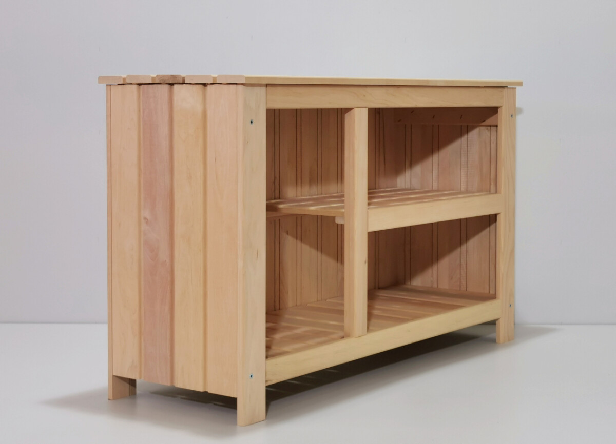 Puidust riiul LKR12 1020x370x620, kapp / riiul, kummut - A&A Wood