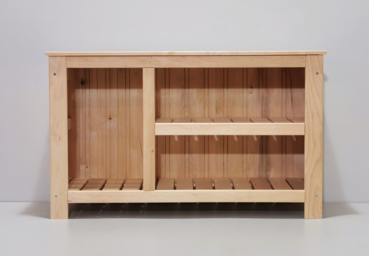 Puidust riiul LKR12 1020x370x620, kapp / riiul, kummut - A&A Wood